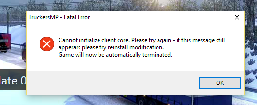 Wrong game version - Unsolved Topics - TruckersMP Forum
