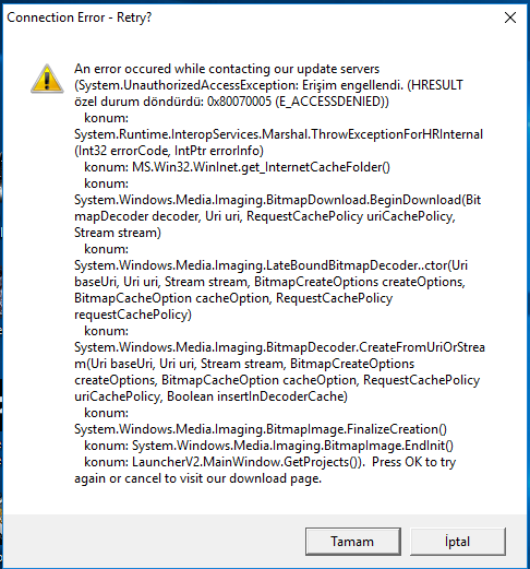CONNECTİON ERROR RETRY!? PLEASE HELP - Unsolved Topics - TruckersMP Forum
