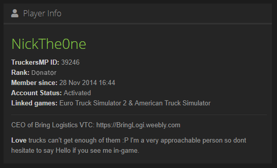 Donator Tags - Completed - TruckersMP Forum