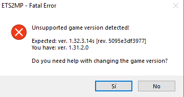 INCORRECT VERSION CANNOT INITIALIZE CLIENT CORE - Unsolved Topics - TruckersMP Forum