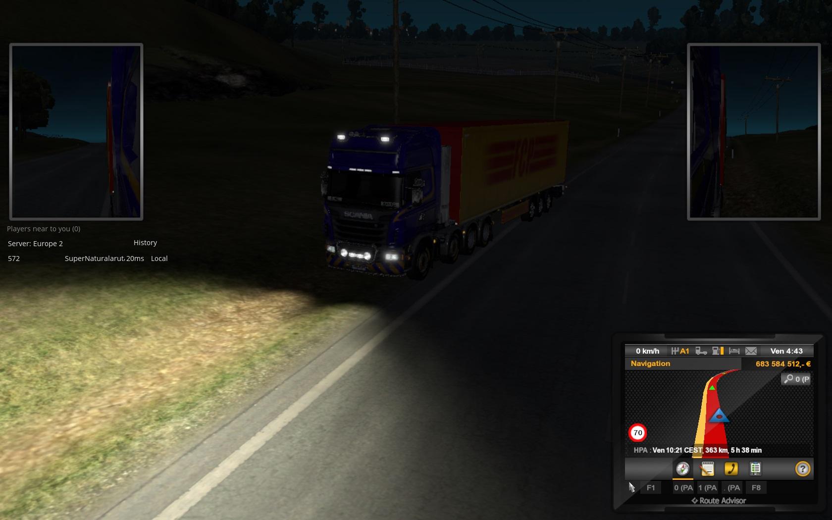 ingame day/night - Archive - TruckersMP Forum