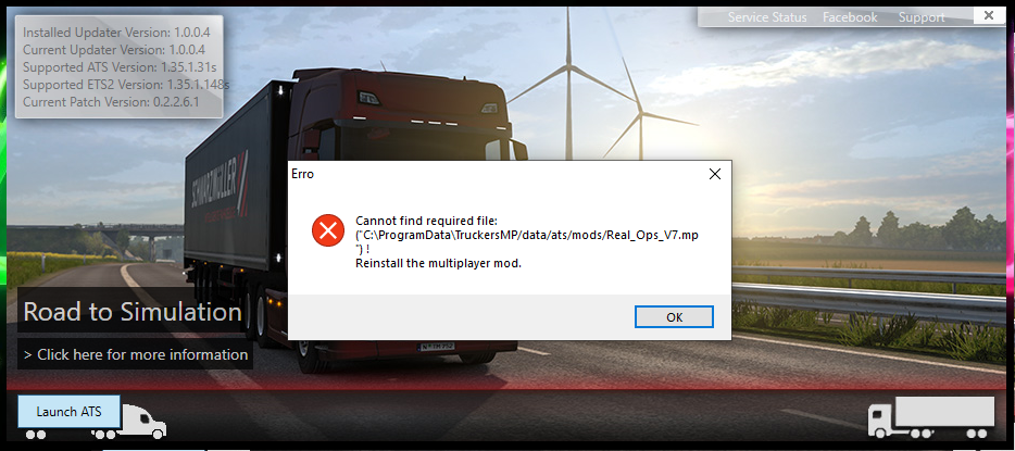 Cannot Find Required File Topicos Não Resolvidos Truckersmp Forum