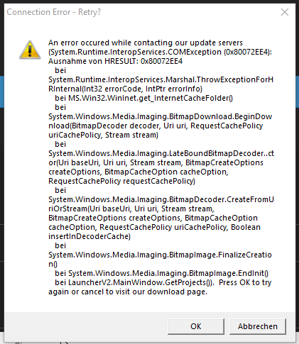 Connection Error - Retry? - Unsolved Topics - TruckersMP Forum
