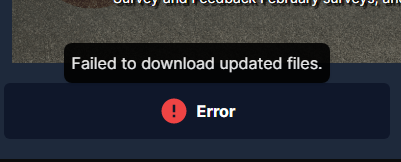 Failed to download updated files - Unsolved Topics - TruckersMP Forum