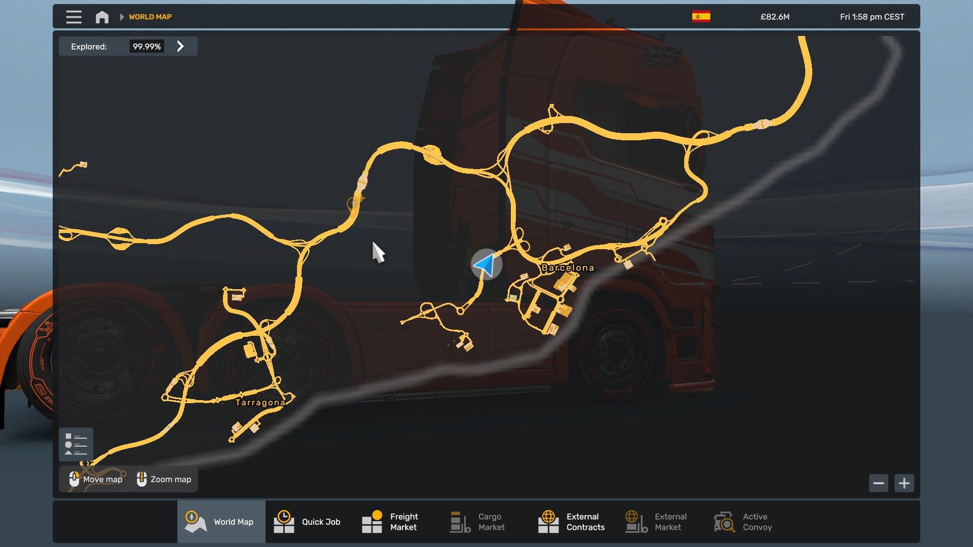 100% map discovered - Solved Topics - TruckersMP Forum